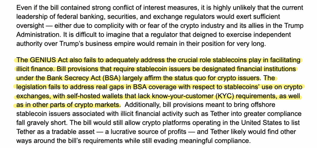 Bitcoiners Should Care About The GENIUS Act